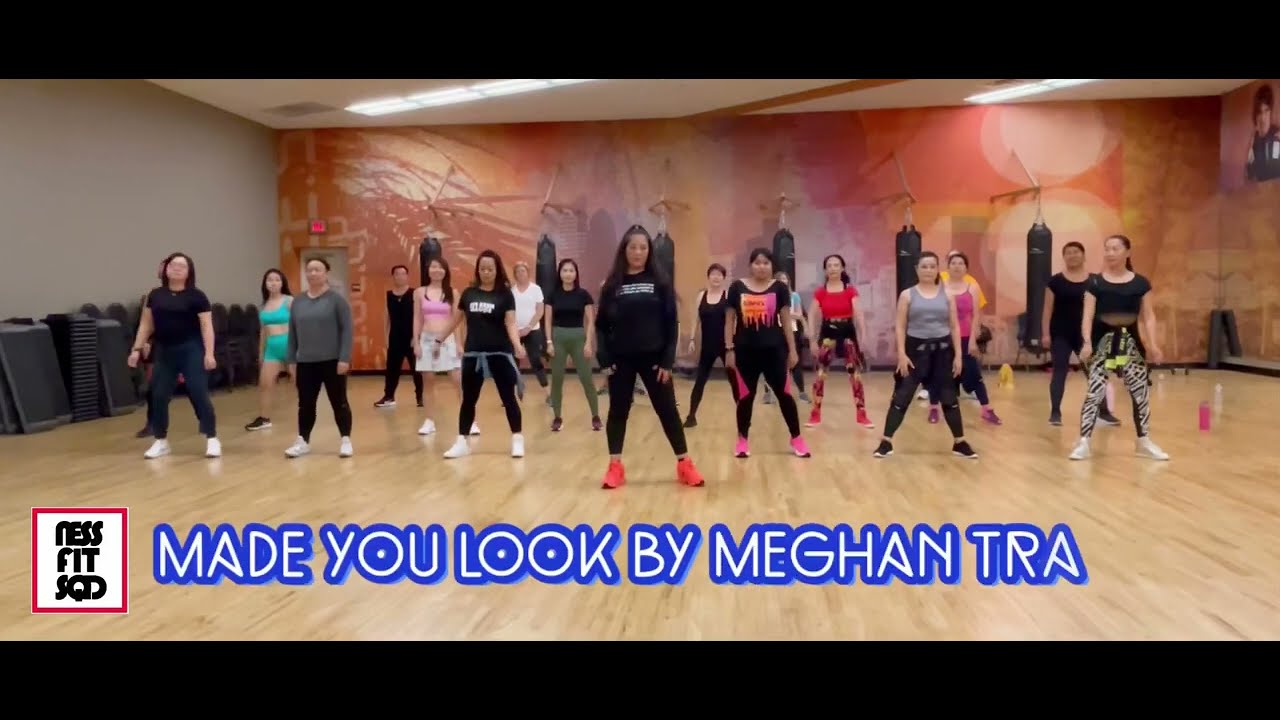 MADE YOU LOOK by MEGHAN TRAINOR | ZUMBA | POP | NESS FIT DANCE | CHOREO ...