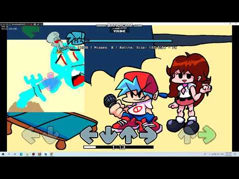 fnf tales from davy jones Artight choker squidward vs bf