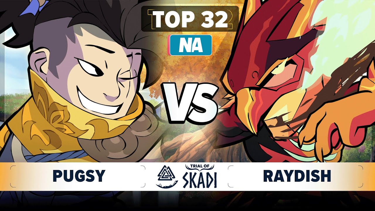 Pugsy vs Raydish - Top 32 - Trial of Skadi - NA 1v1 - YouTube