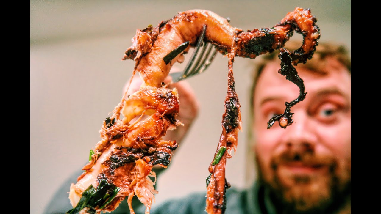 EATING A BRAZILIAN SEA MONSTER!!! - YouTube