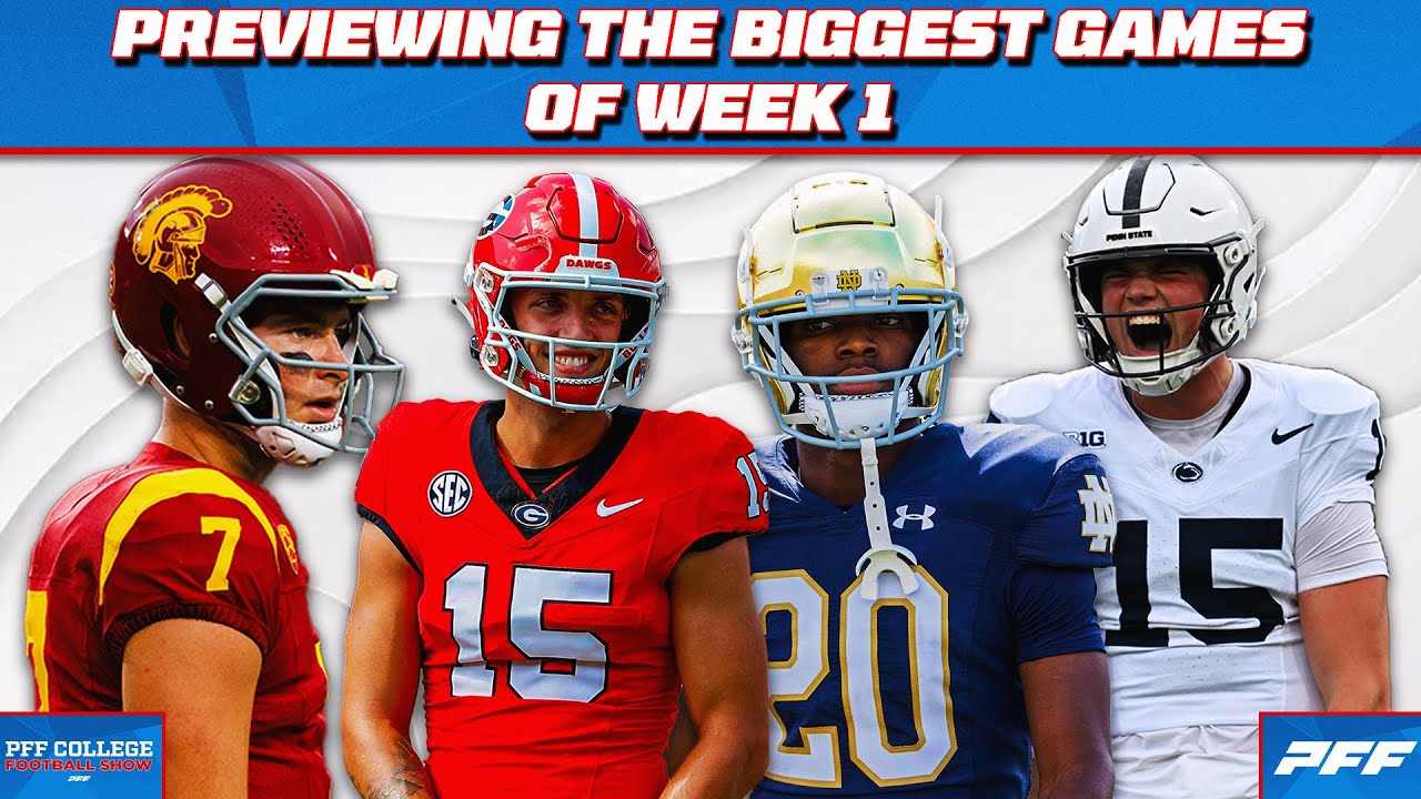 Previewing & Predicting the Biggest Week 1 Games in College Football ...