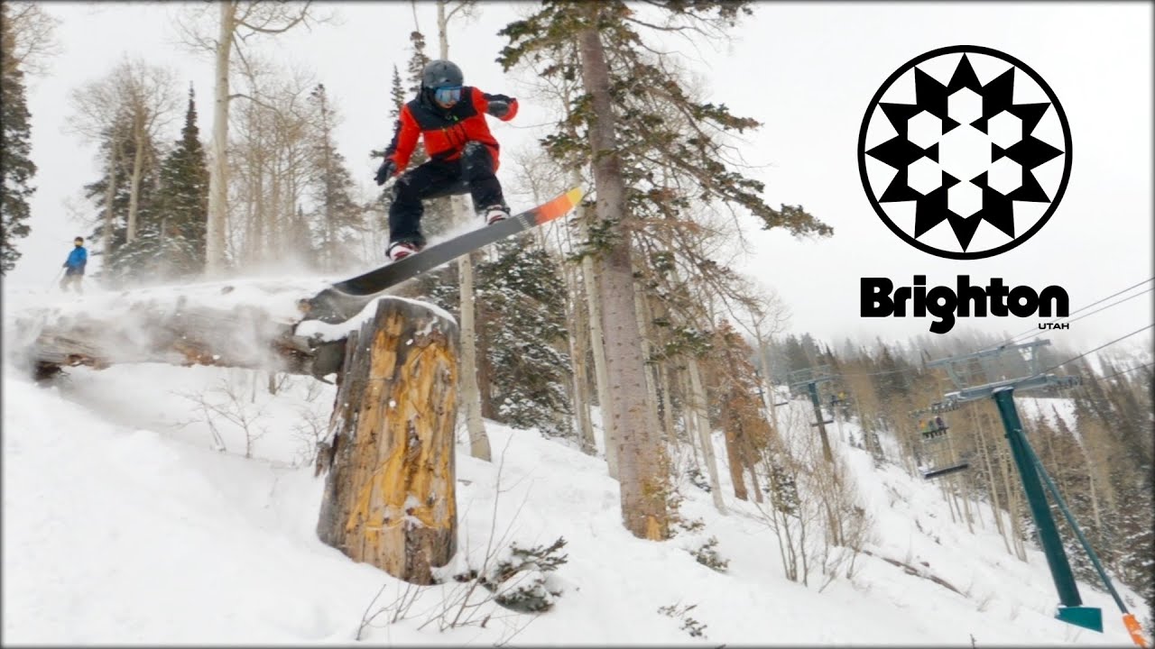 SO MUCH SNOW in Utah Right Now !! - Unforgettable Pow Day at Brighton ...