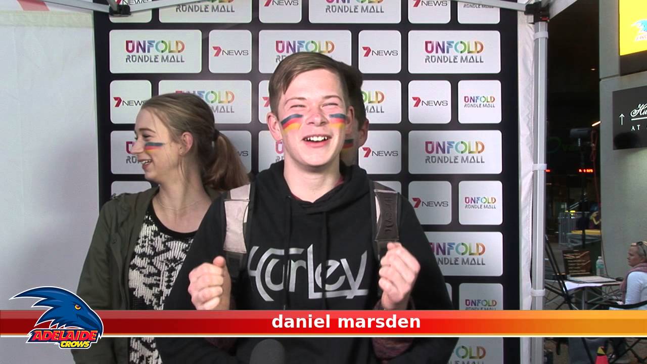 daniel marsden - 7 News Crows Experience - YouTube