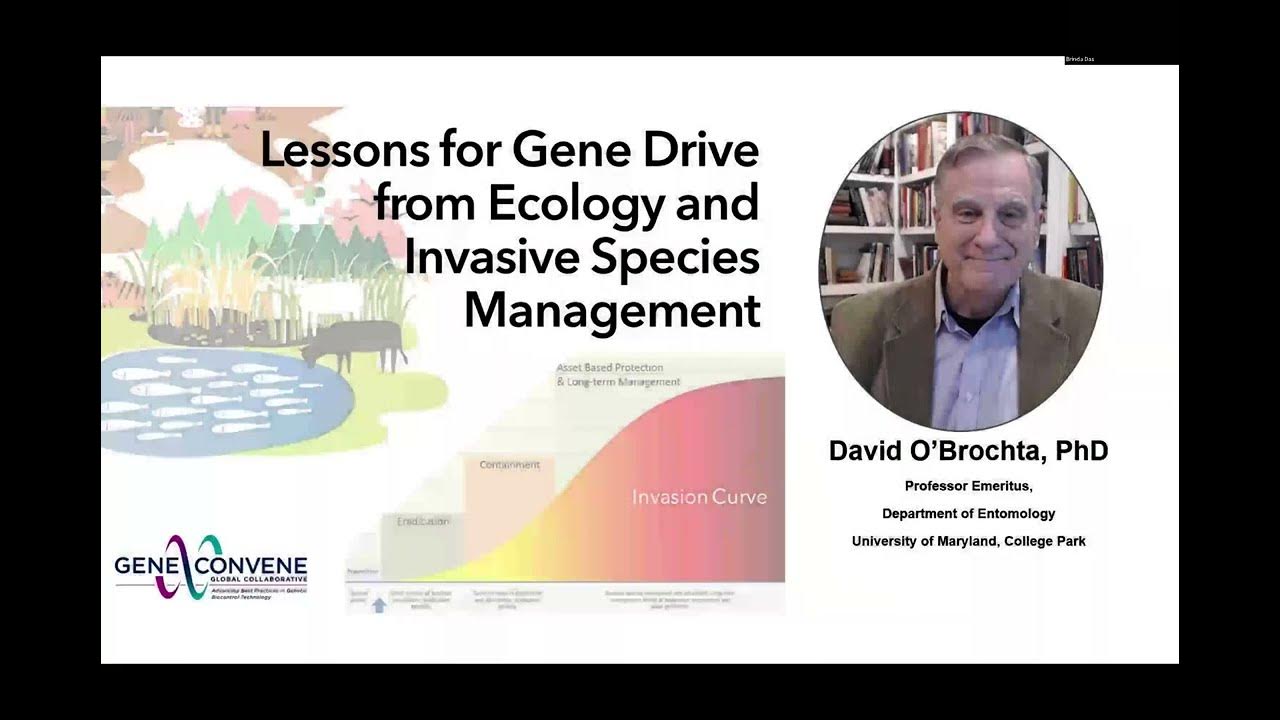 Lessons for Gene Drive from Ecology and Invasive Species Management ...