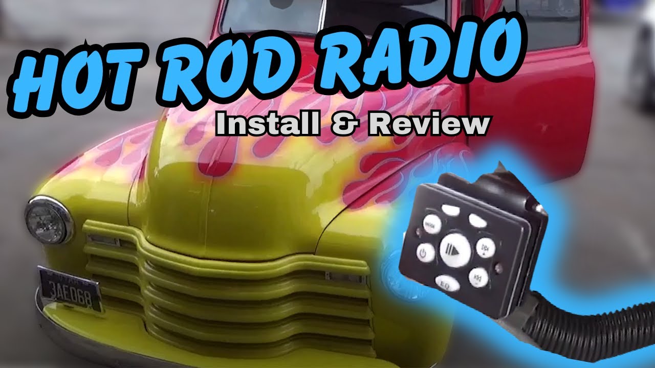 Hot Rod Radio Install - YouTube
