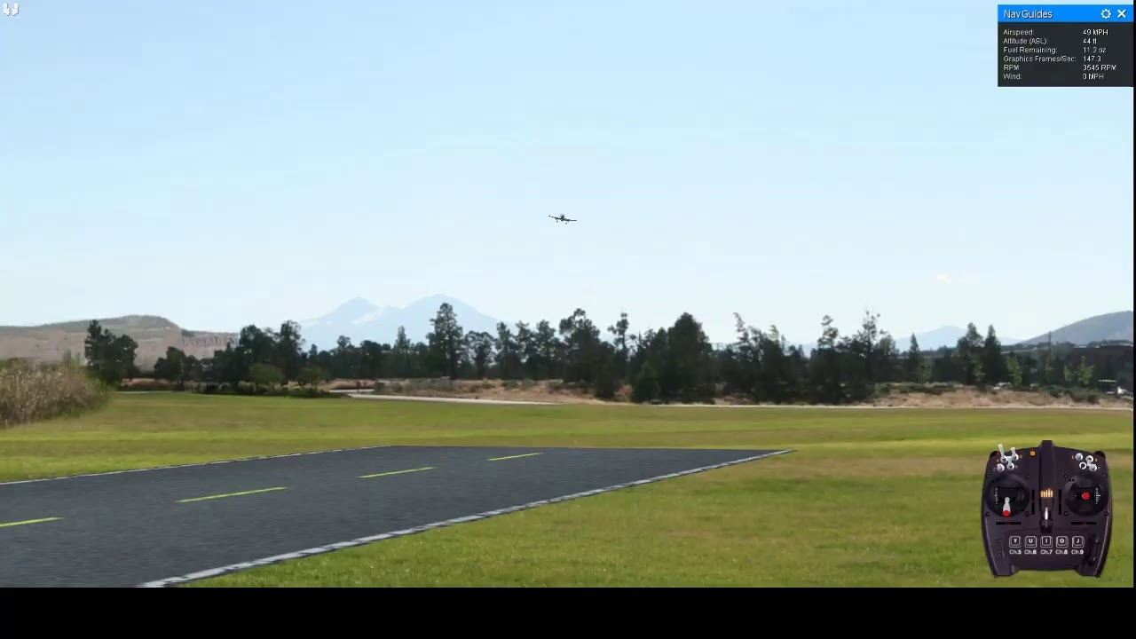 Realflight 9.5 Review and practice - YouTube