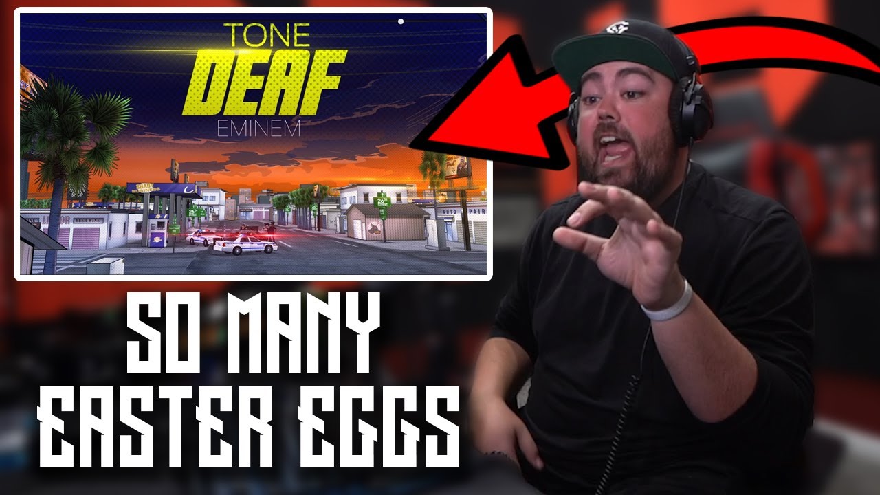 RAPPER REACTS to Eminem - Tone Deaf (Lyric Video) - YouTube