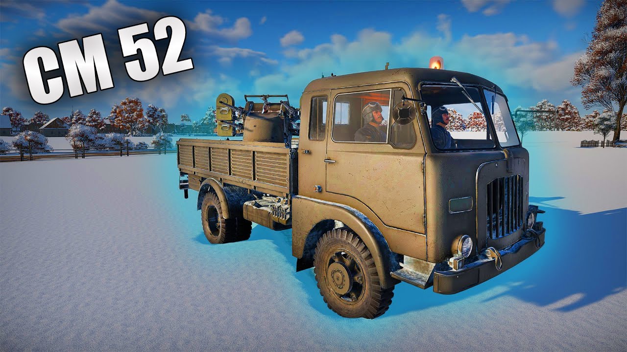 БЫСТРЫЙ ОБЗОР CM 52 | War Thunder Apex Predators - YouTube