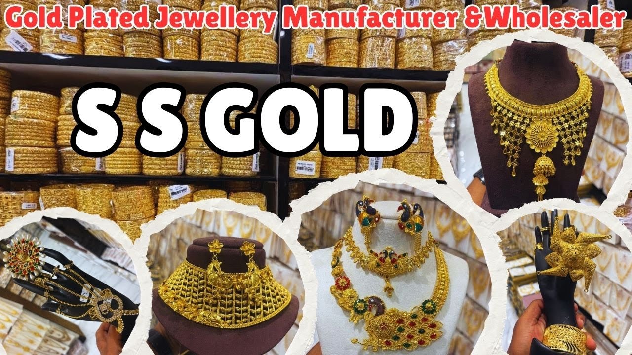 Gold Plated Jewellery Wholesale | Semi Forming Jewellery Original ...