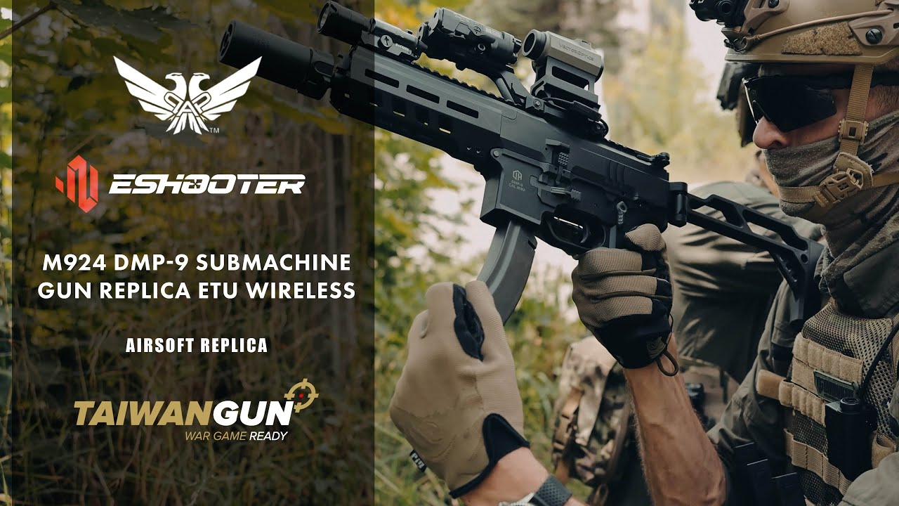 Double Eagle M924 DMP-9 Will Knock Your Socks Off - Airsoft Replica Presentation - YouTube