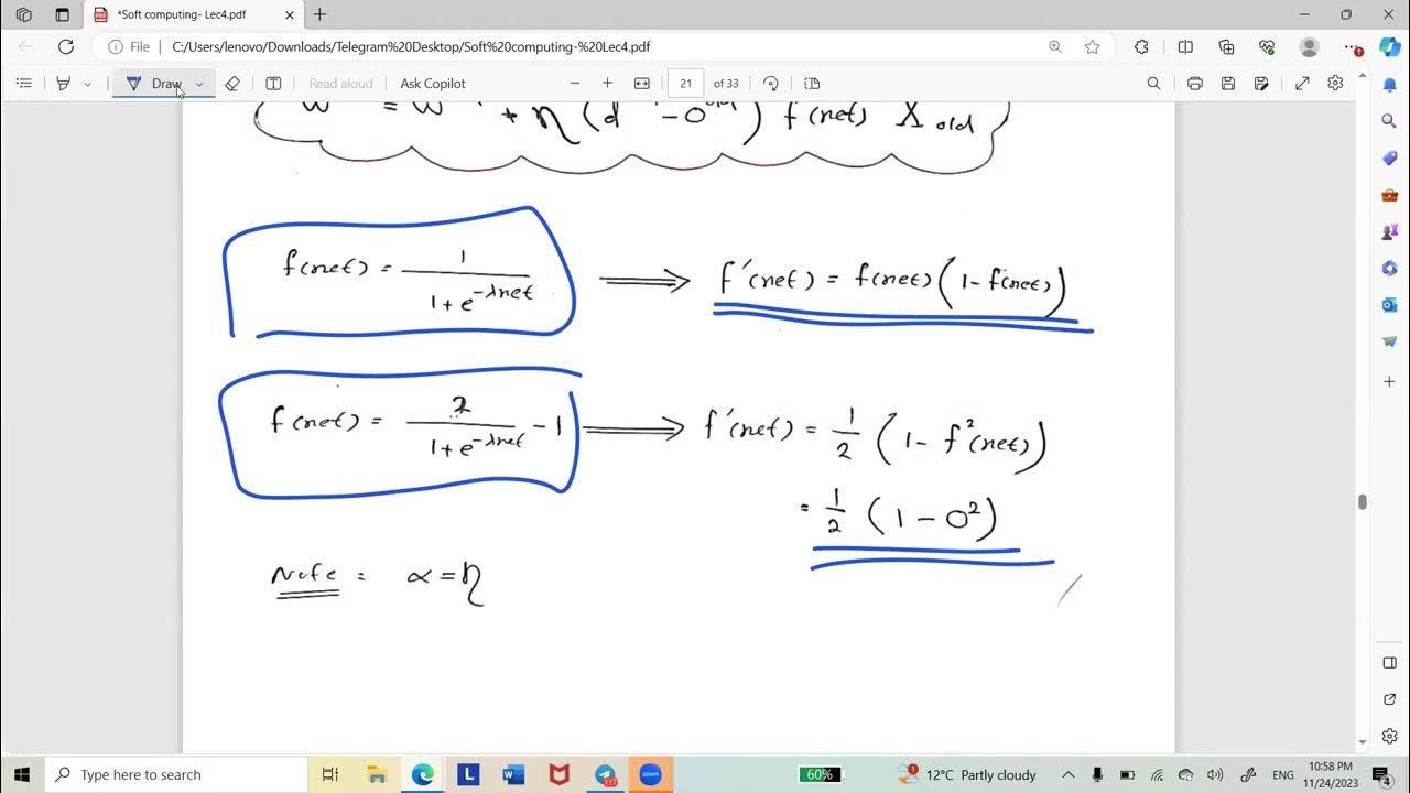 Soft computing - Lec4 ( part two ) #انلاصت - YouTube