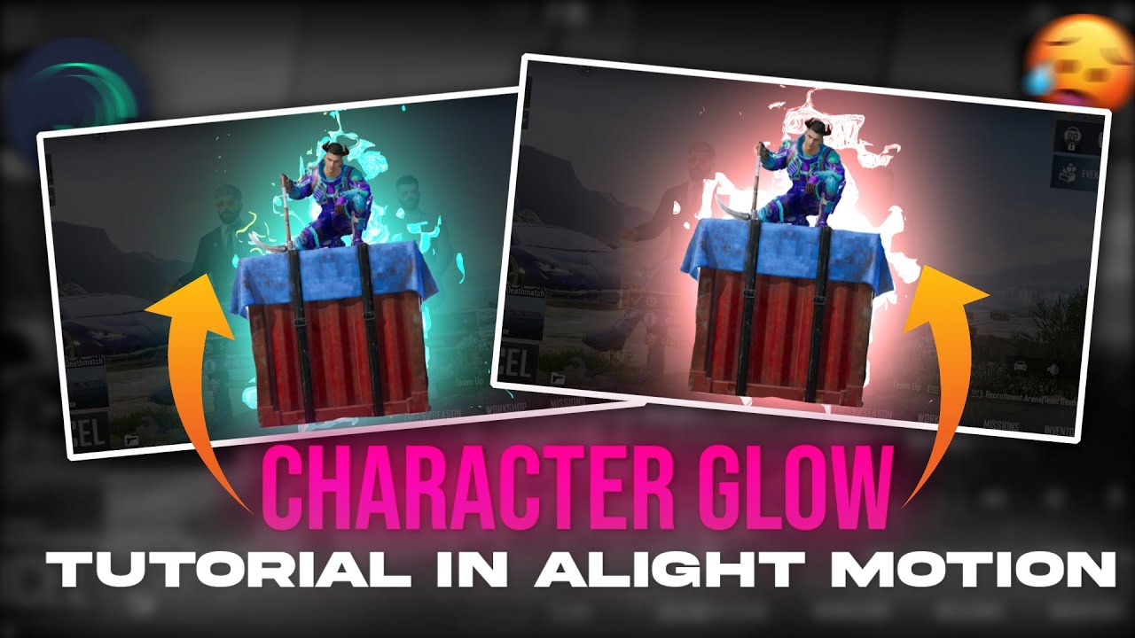 How to make Character Fire Glow Effect in Alight Motion | Character Masking Tutorial yt seven ...