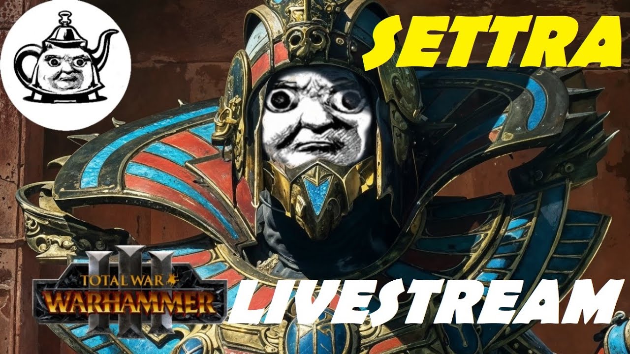 🔴SETTRA Summons His Construct MOB || Total War: Warhammer 3 - YouTube