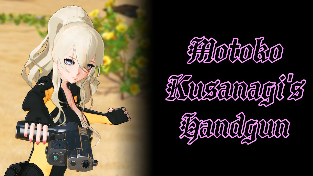 【PSO2NGS】Motoko Kusanagi's Handgun / 草薙素子のハンドガン Camo Showcase - YouTube