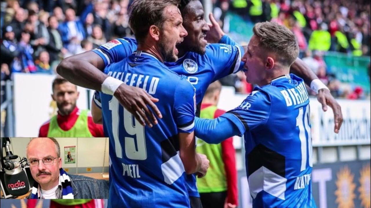Arminia Bielefeld - Fortuna Düsseldorf 2:2 Ulrich Zwetz dreht durch - YouTube