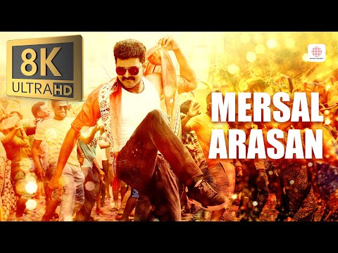 Mersal - Mersal Arasan 8K/4K Video Song | Vijay | A.R. Rahman