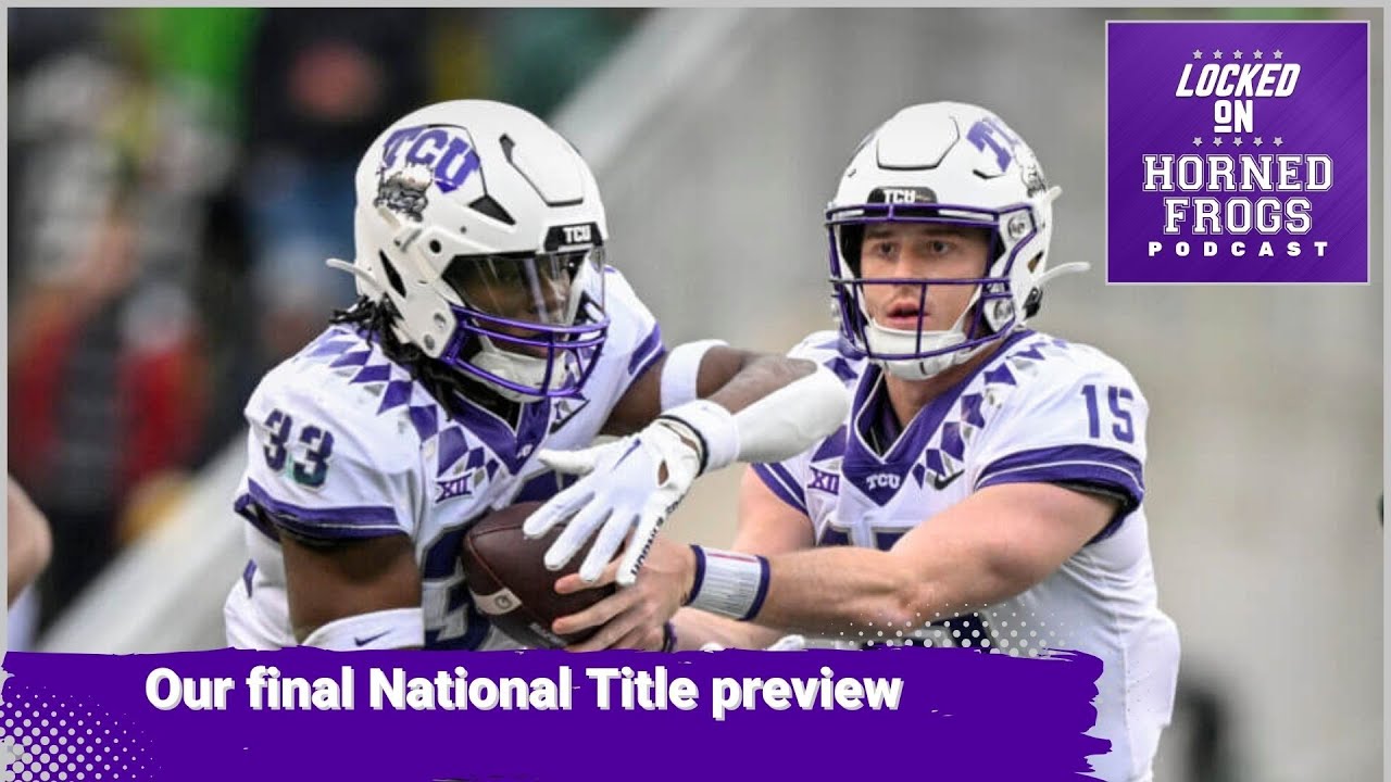The TCU Horned Frogs are playing for a national title. Matt Jennings ...