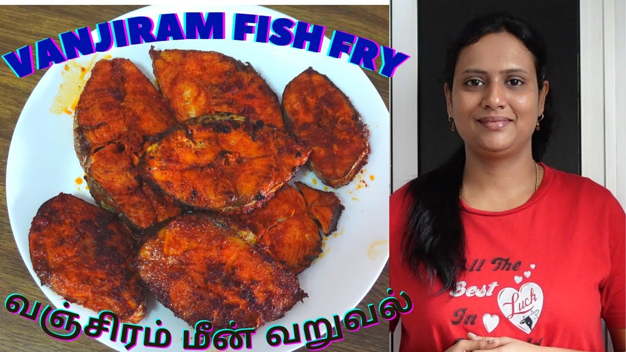 Vanjaram Fish Fry Recipe in Tamil | Village Style Fish Fry | # ...