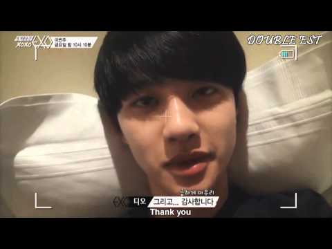 ENGSUB 140509 Hot Moment XOXO EXO   D O  Bed Self Camera