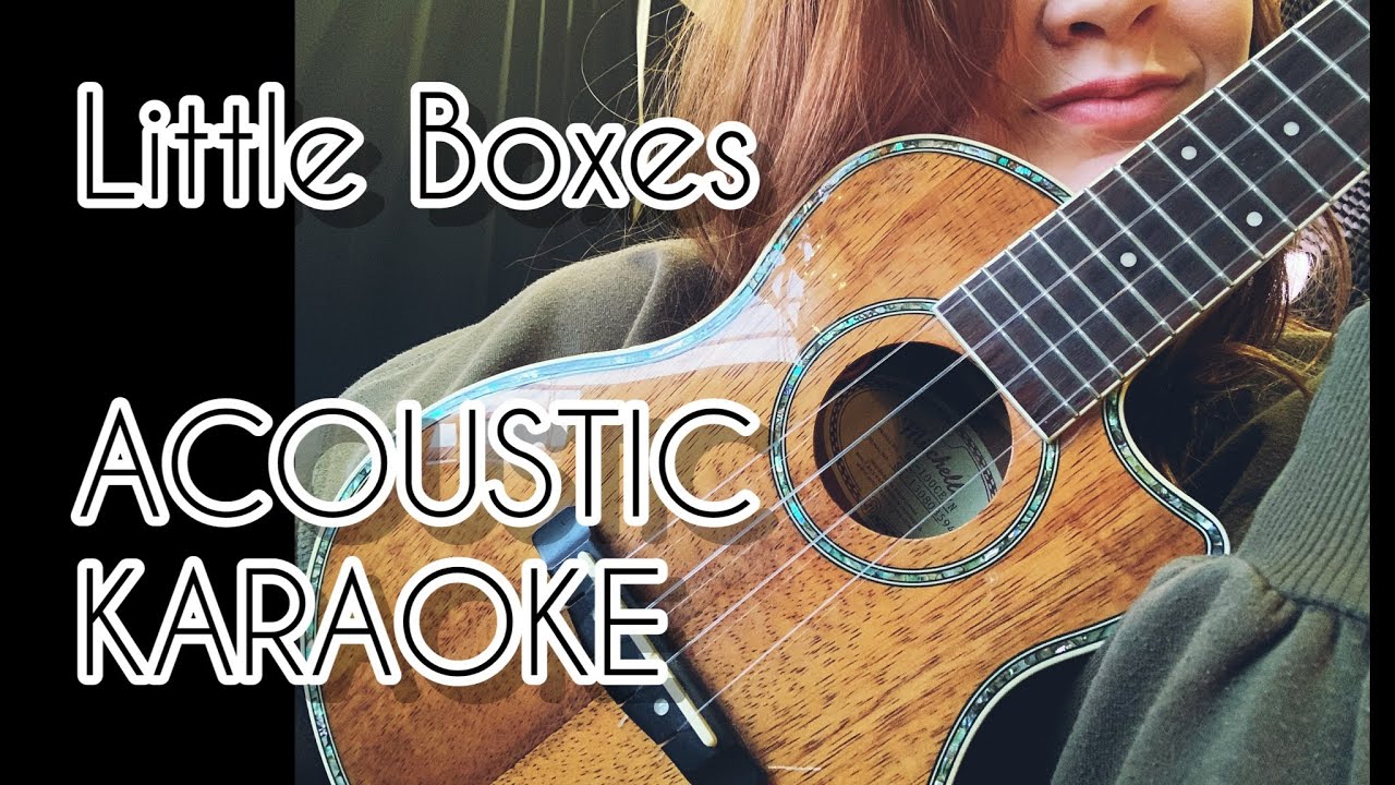 Little Boxes- Guided Acoustic Karaoke - YouTube