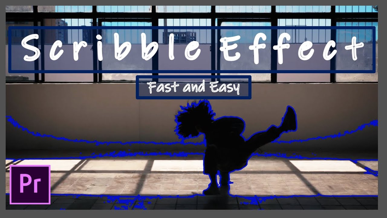 Fast and Easy SCRIBBLE Effect in Premiere Pro - YouTube