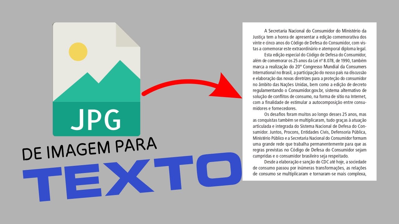 COMO converter imagem em texto editável - passo a passo simples - YouTube