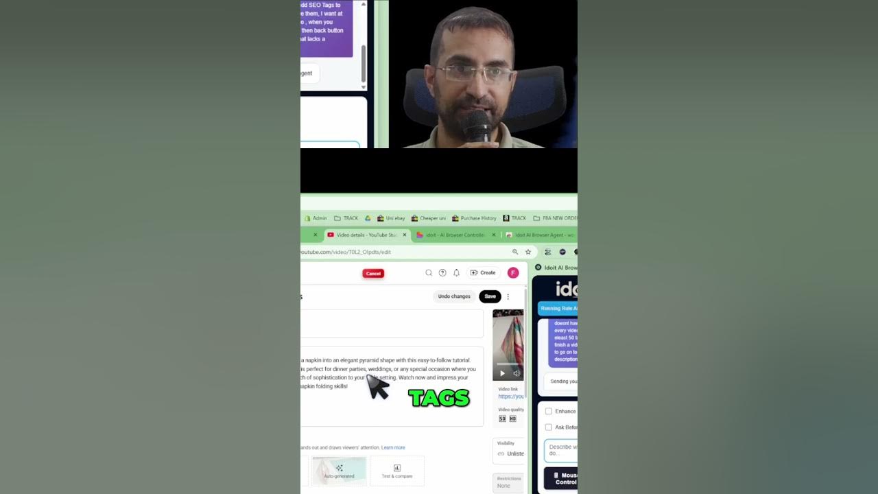 Automate YouTube Tasks with AI Browser Agent! #shorts - YouTube