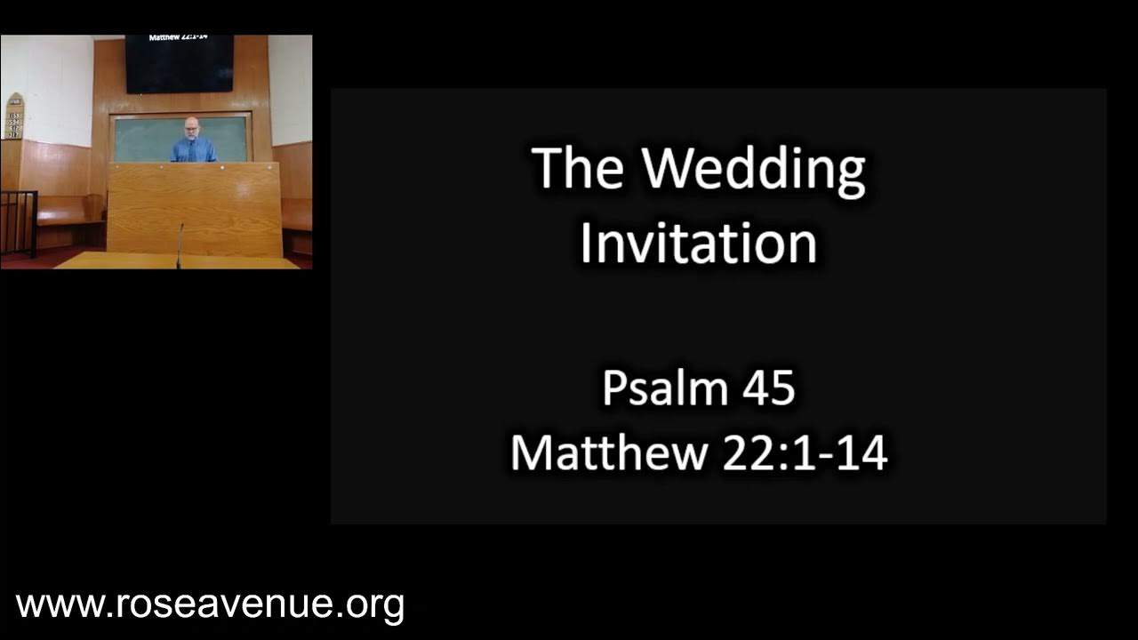 The Wedding Invitation - Brian Haines - YouTube