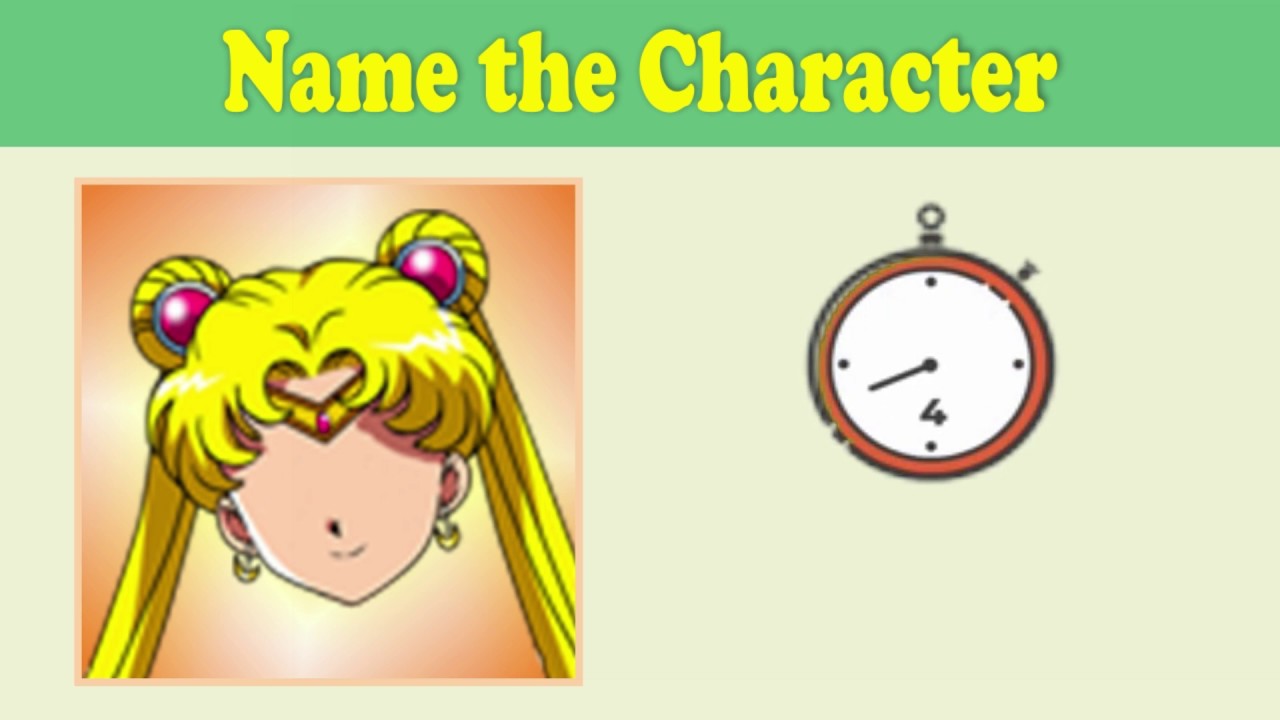 Guess the Picture : Sailor Moon Characters Quiz - YouTube