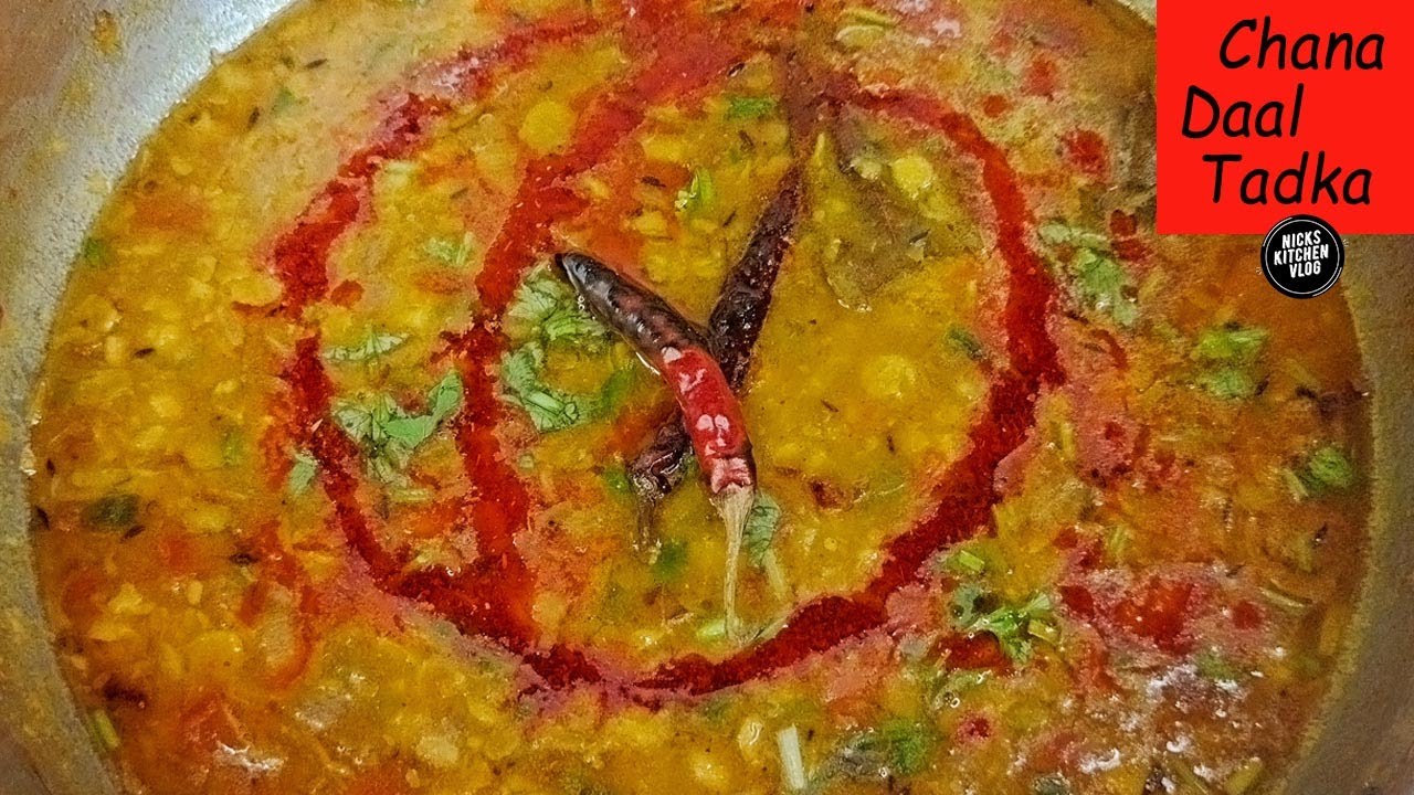 Dhaba Style Chana Daal Fry | Chana Daal Tadka | Daal Tadka Recipe - YouTube