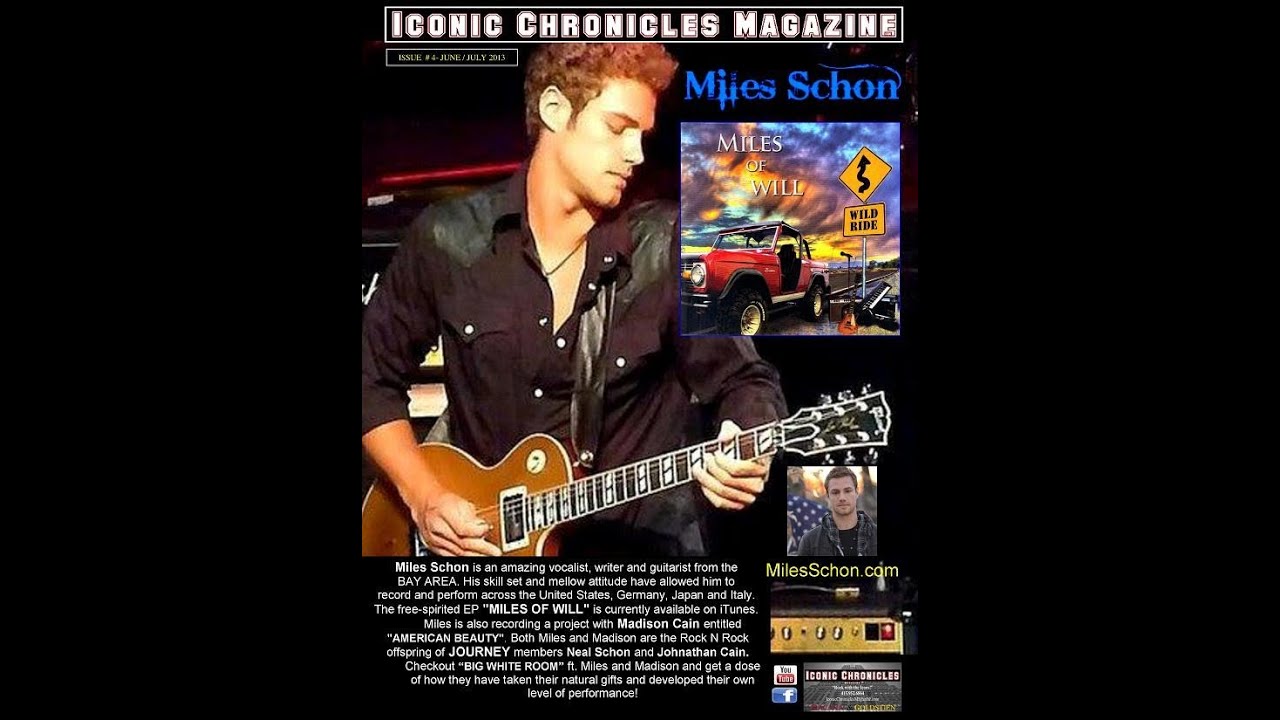 Miles Schon: Interview w/ Shannon Lacy IconicChroniclesMagazine - YouTube