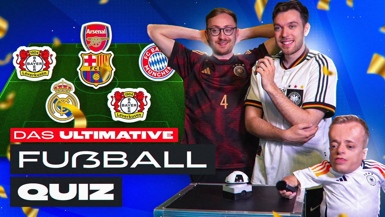 Das ULTIMATIVE Fußball Quiz 🤨💡⚽️ vs @NikLugi & @MaxMalle - YouTube