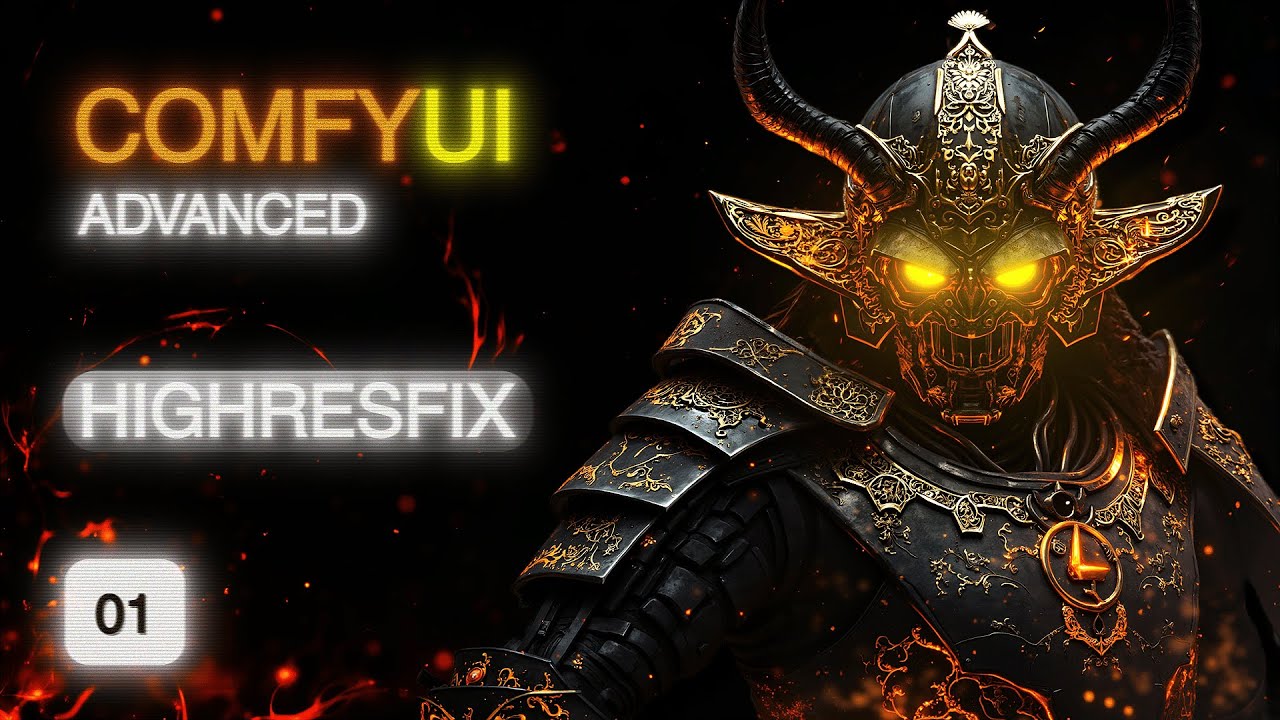 Comfyui Advanced Tutorial 01 - Highresfix - YouTube