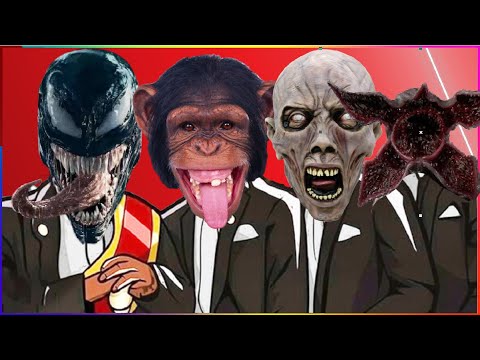 VENOM & MONKEY APES & ZOMBIE & DEMOGORGON (MONSTER COVER) - Coffin ...