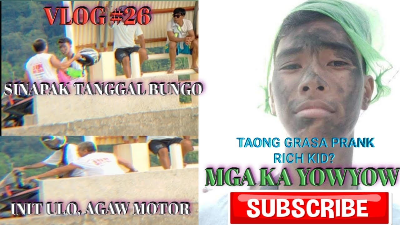 BRUTAL TAONG GRASA RICHKID PRANK FT. TALA, IN PUBLIC SINAPAK BASAG ...