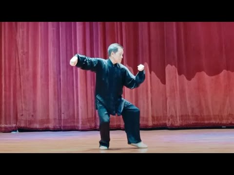 Yang Taiji fast form - Master Koh Kim Kok (Xu Jin Ge) 杨式太极快拳 - 许晋阁 老师