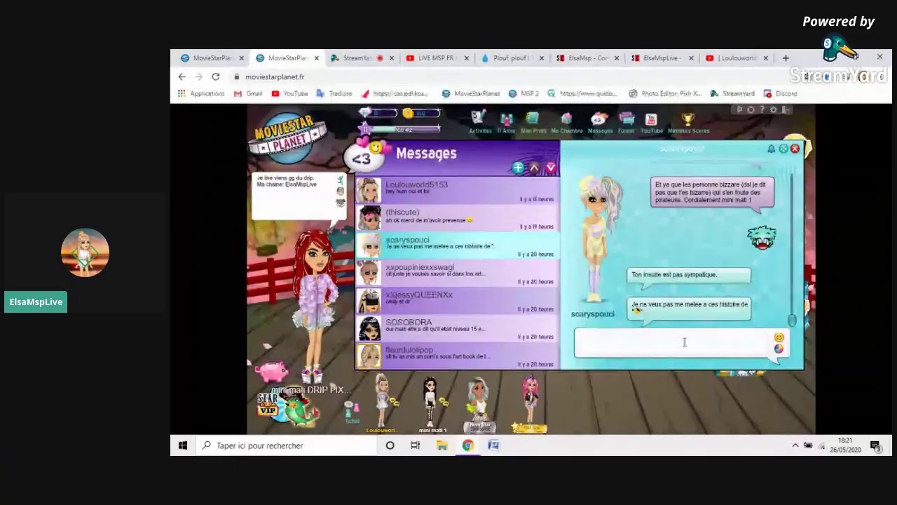 LIVE MSP FR // VIENS GG UNE COUPE DRIP ET AUTRE - YouTube