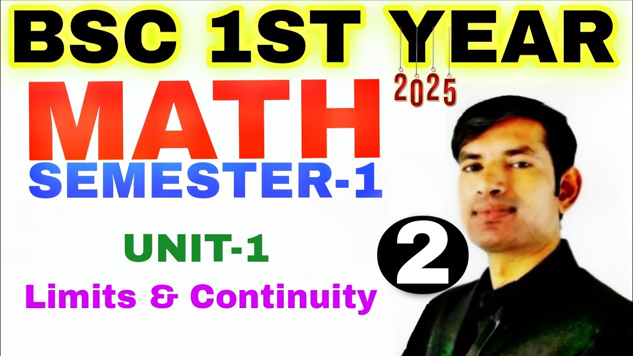 Bsc 1st year math | bsc 1st semester math | math for bsc sem 1 | bsc ...