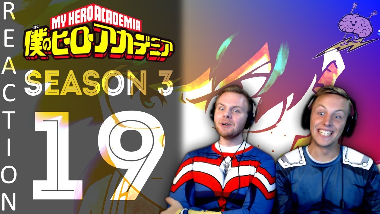 SOS Bros React - My Hero Academia Season 3 Episode 19 - Rescue Heroes ...