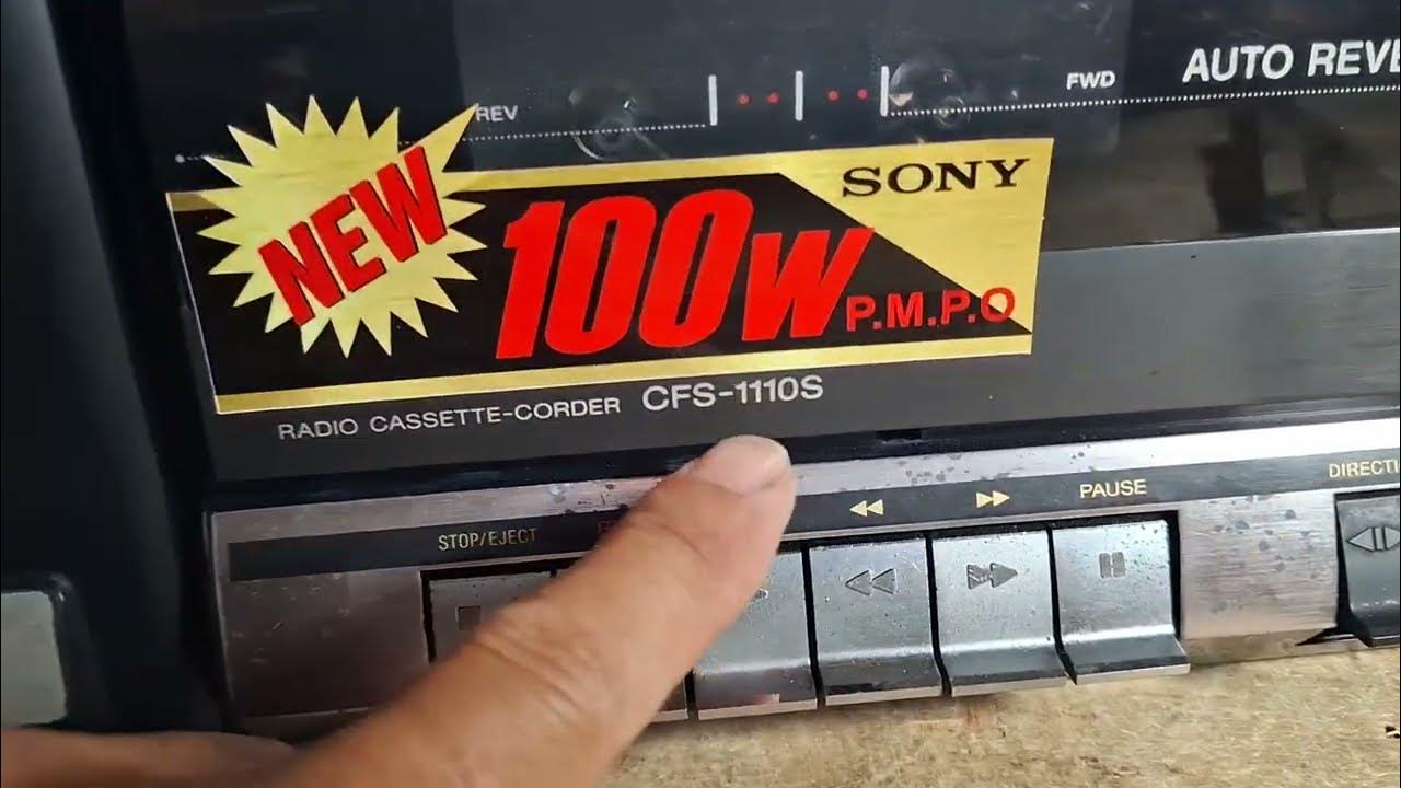 Sony cfs 1110s giá 1,780k - YouTube