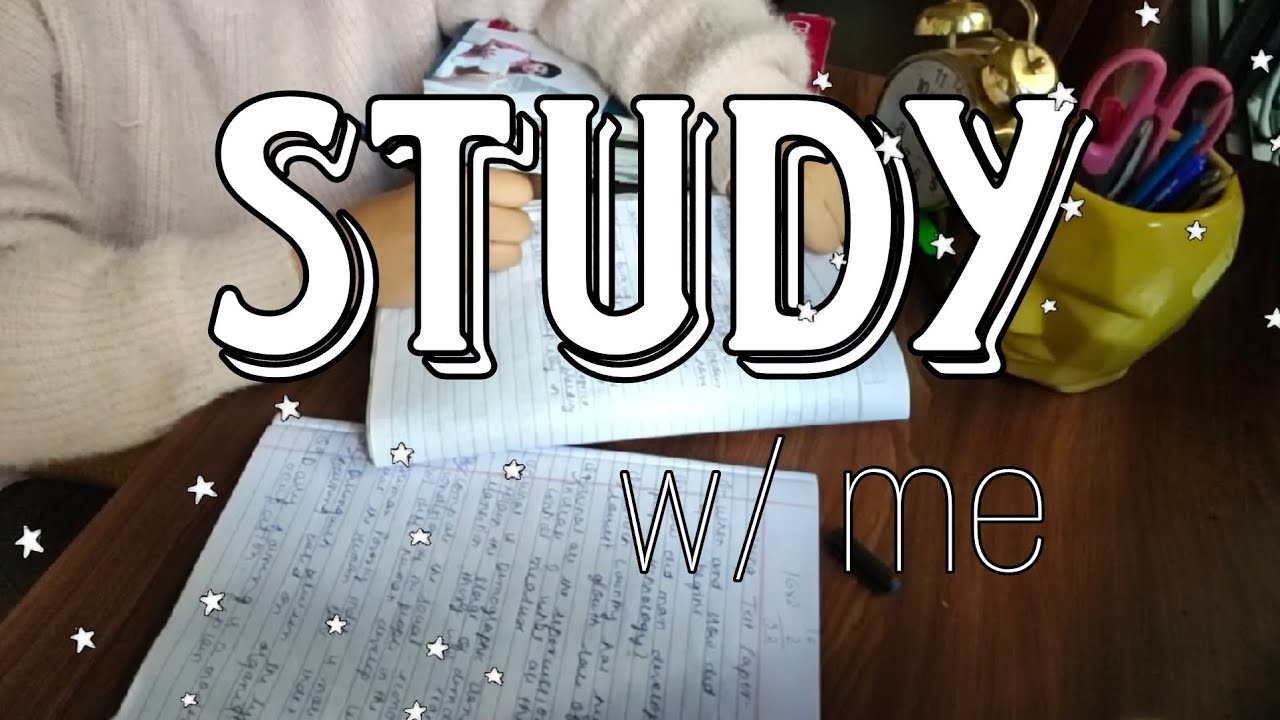 Study W/ me for an hour - YouTube