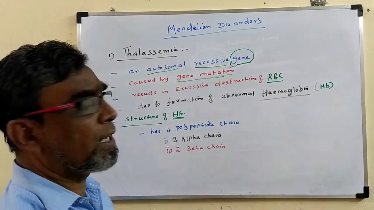 Mendelian Disorders Part 1 Definitions,Causes,Its Types 1 - YouTube