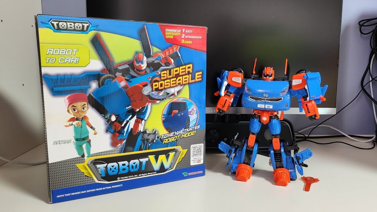 또봇 W 안티플레임 언박싱 리뷰 [TOBOT W UNBOXING REVIEW] 기아 레이 (KIA RAY) - YouTube