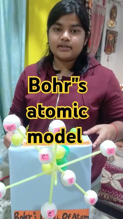 Bohr's atomic structure 3d model/#science working project/#science ...