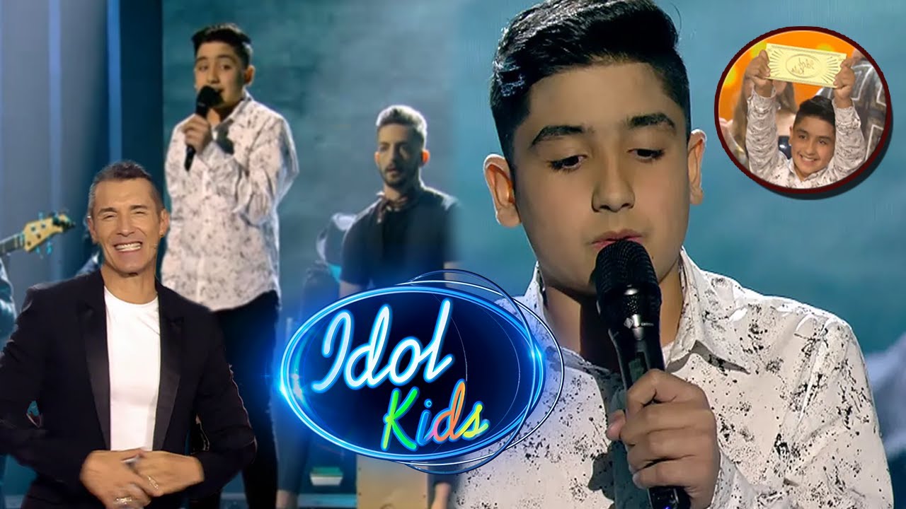 NICANOR CONQUISTA AL JURADO de IDOL KIDS con "TODA UNA VIDA" - YouTube