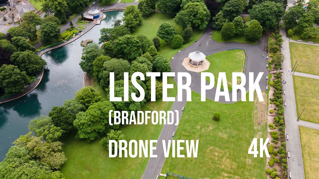 Lister Park, BRADFORD (Drone View) - YouTube