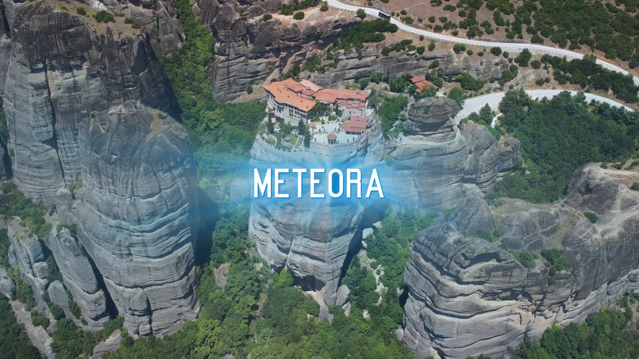 Meteora, Griechenland (Greek), Drone, 4k - YouTube