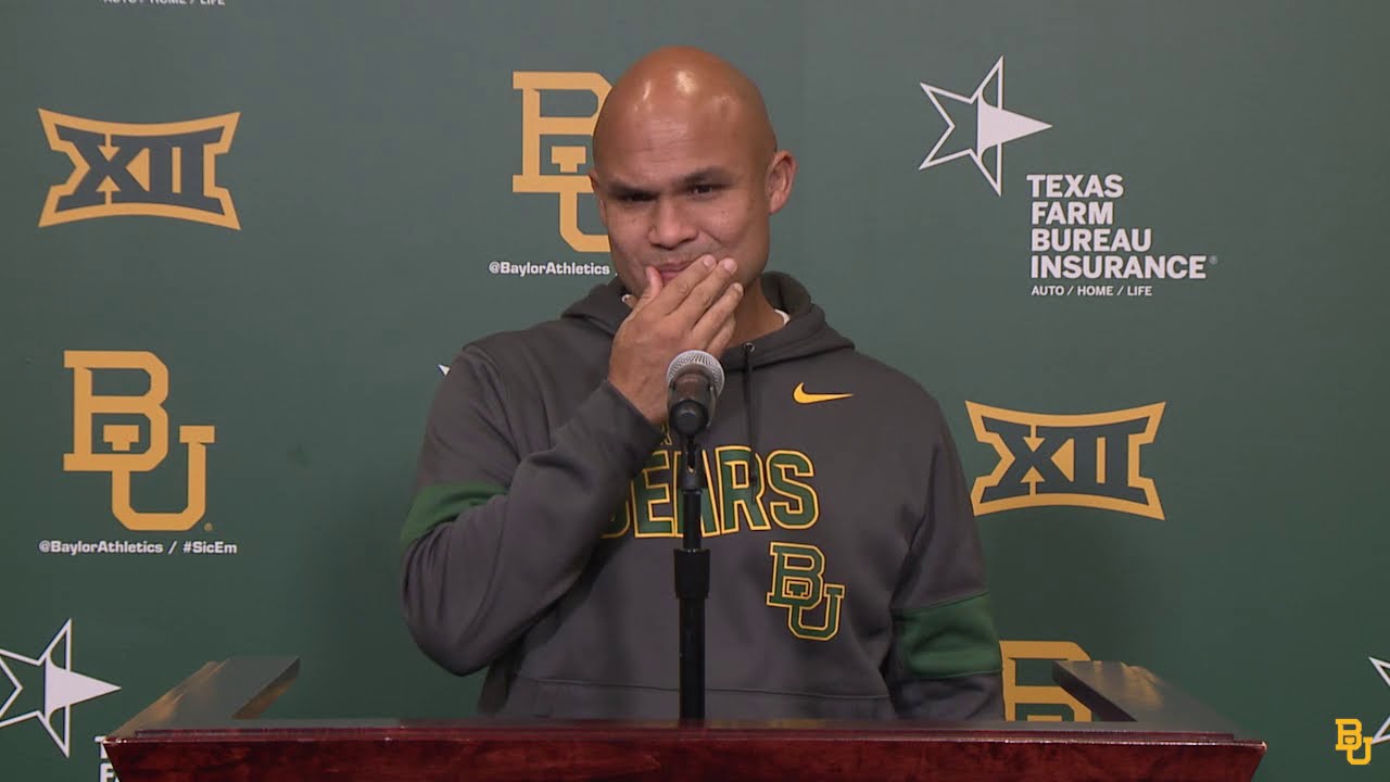 Baylor Football: Coach Dave Aranda Press Conference 11/9 - YouTube