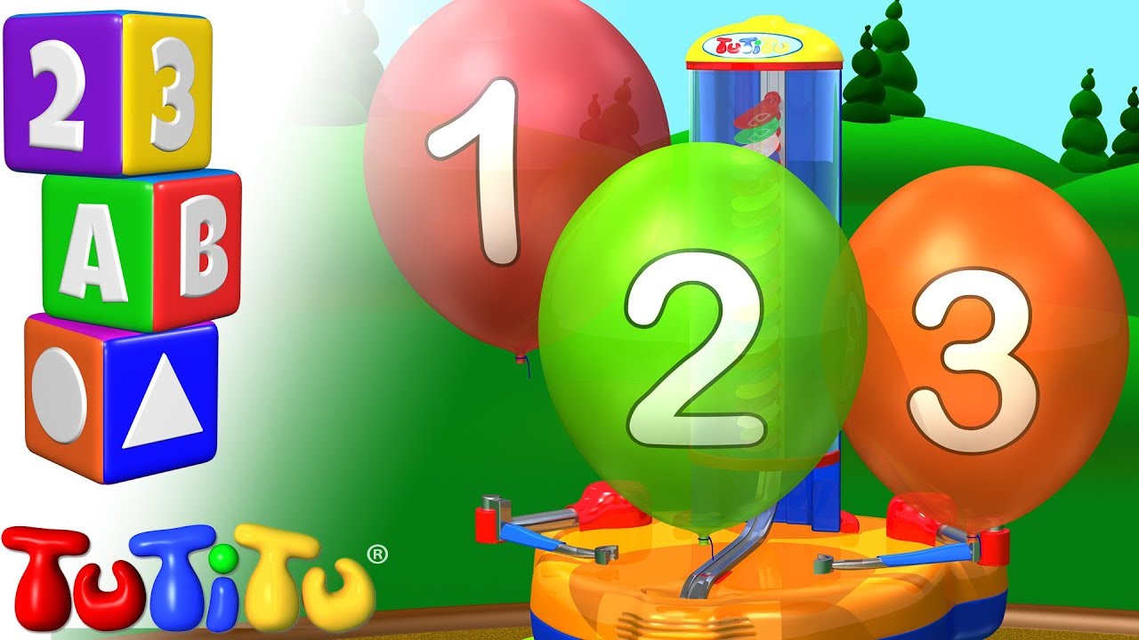 🧮Fun Toddler Numbers Learning with TuTiTu Balloon Machine toy 🤩🧮 TuTiTu ...
