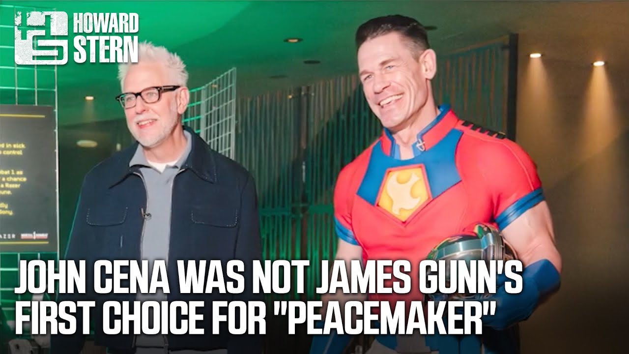 John Cena Was Not James Gunn's First Choice for Peacemaker - YouTube